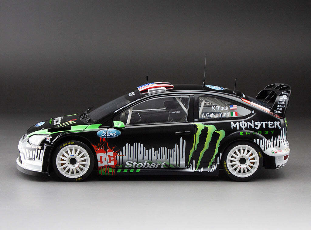1:18 Ken Block Ford Focus RS Rally -- 2010 Rally Day Show -- Sunstar | eBay