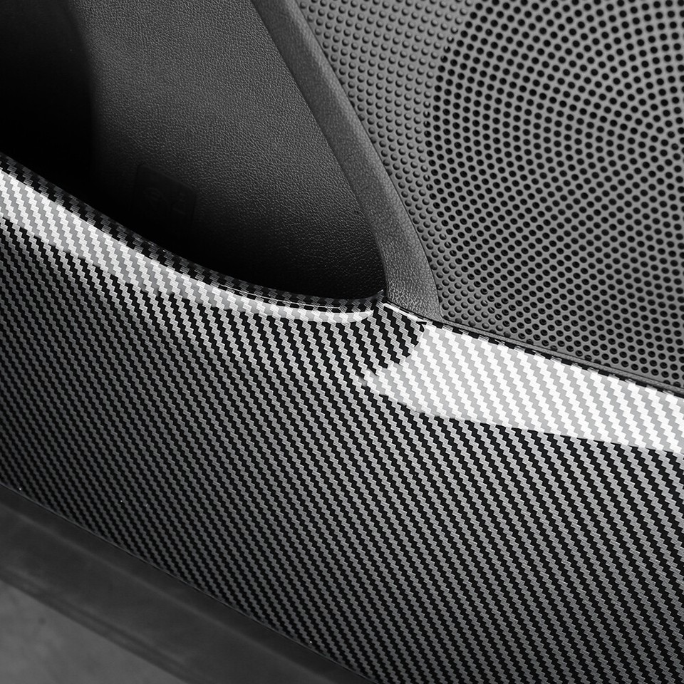 Carbon Fiber ABS Side Door Bottom Anti Kick Trim Cover For Kia Sorento ...