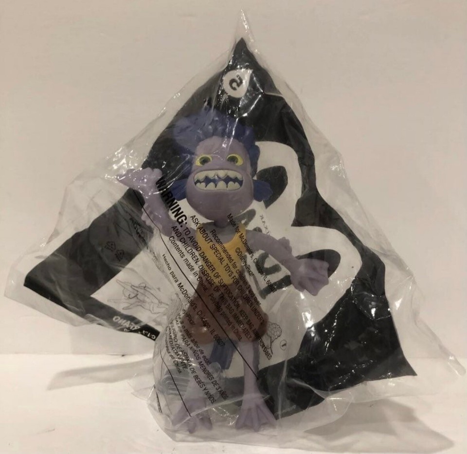 2021 McDonalds Pixar Luca #3 Alberto Scorfano Color Changing Happy Meal ...