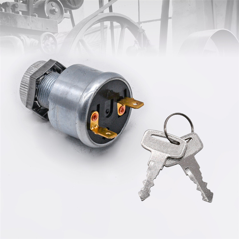2-Prong Ignition Switch + 2 Keys For 81-Up EZGO Golf Cart Gas ...