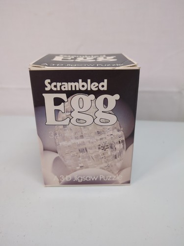 Vintage 1982 Mag-Nif 3 D Jigsaw Puzzle Clear Lucite Acrylic SCRAMBLED ...