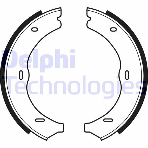 DELPHI Brake shoes LS1967 A6394200220 | eBay