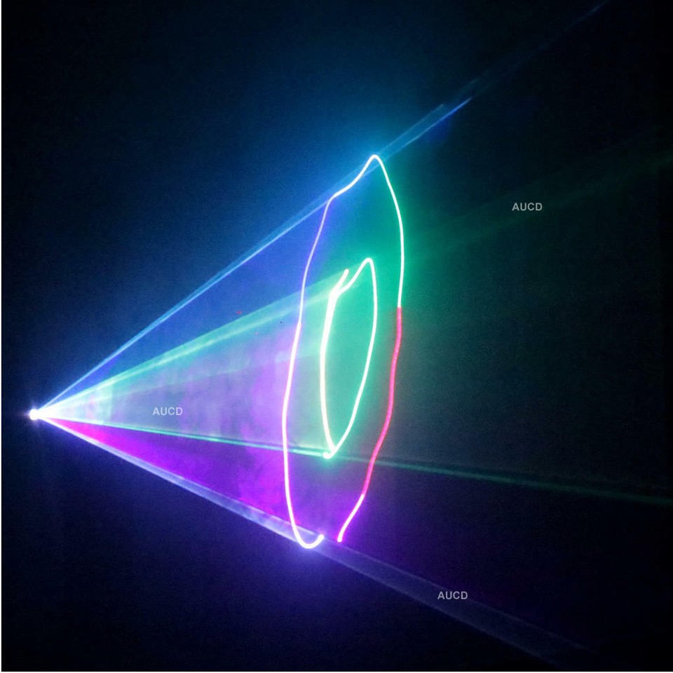 500mW RGB DMX DJ Party Show Stage Beam Animation Scan Projector Laser ...