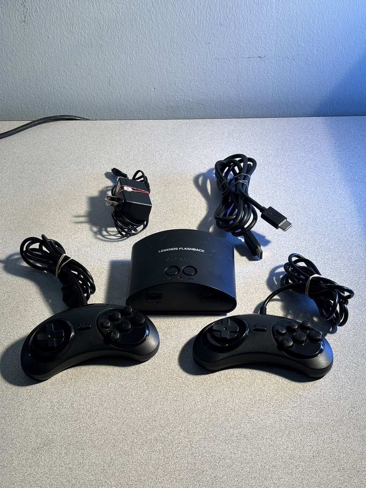 AtGames Legends Flashback Black Console With 2 Controller - | eBay