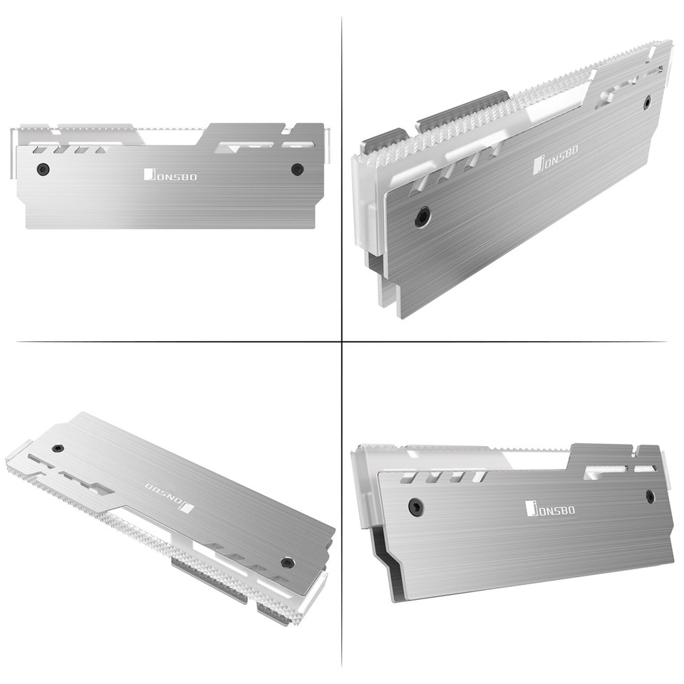 RGB Memory Cooler 5V 3-pin Addressable LED Aluminum Radiator RAM ...