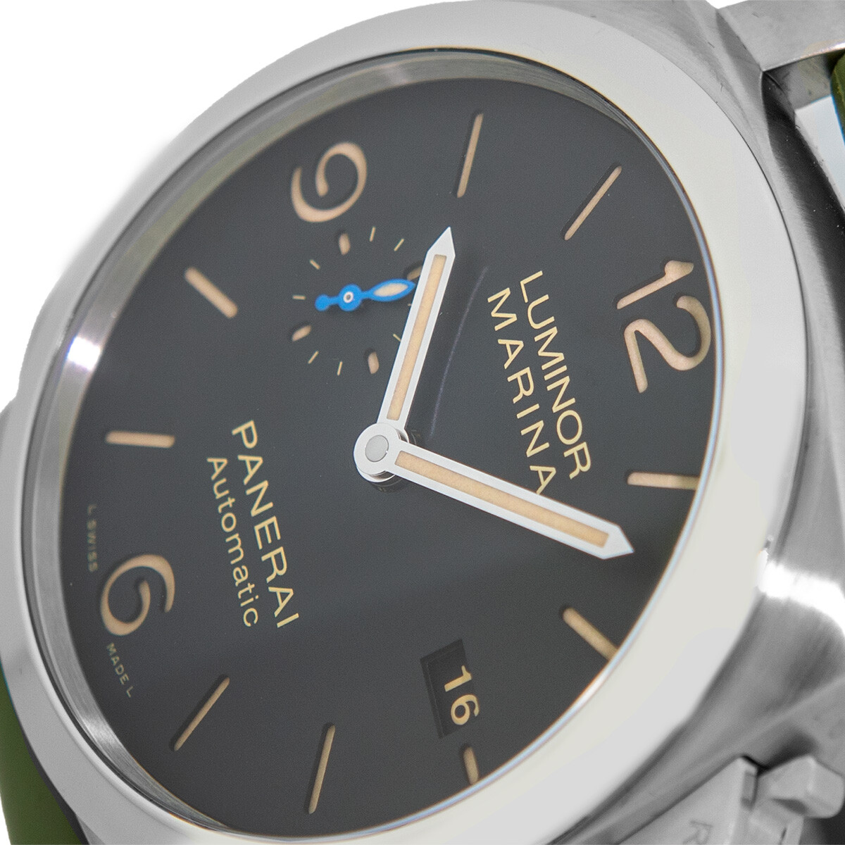 PANERAI Stainless Steel 44mm PAM 01312 Luminor Marina 1950 Box Extra ...