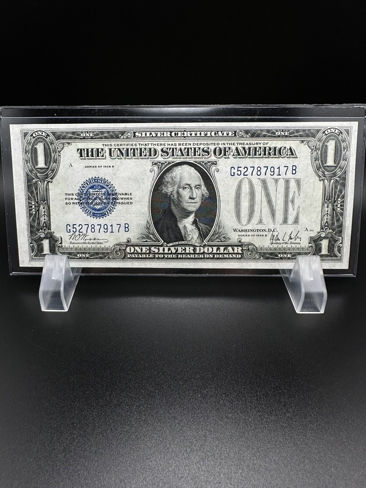 1928-B $1 Dollar bill Silver Certificate nice bill choice uncirculated ...