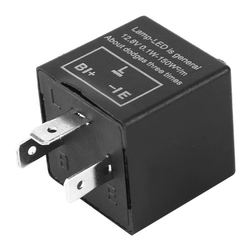 3 Pin LED Flasher Relay Unit Car Turn Signal Indicator Blinker Light ...