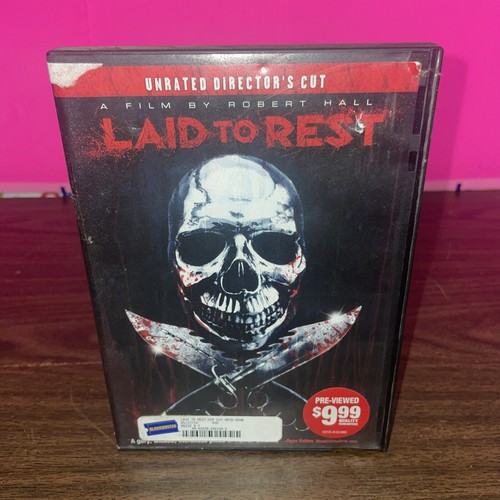 Laid to Rest DVD Movie Unrated Director's Cut Blockbuster Movie Rental ...