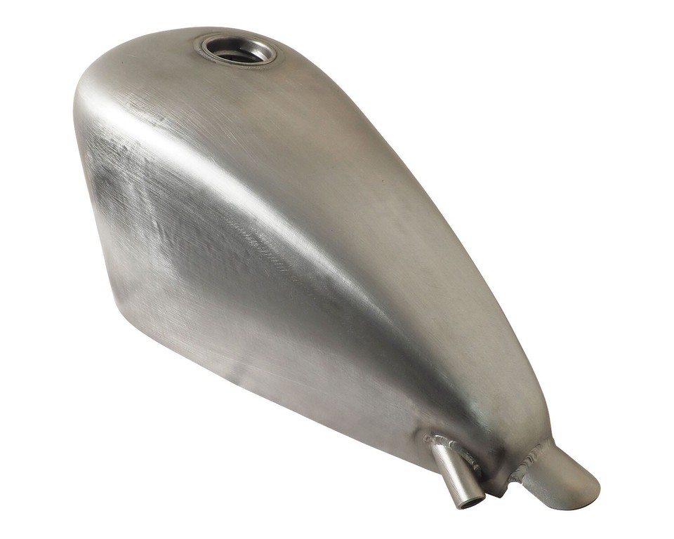 Sportster style custom Narrow gas tank high tunnel single screw in cap ...