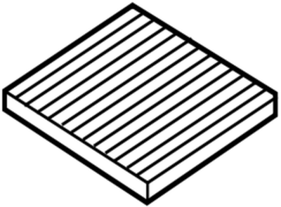 3SF79AQ000 Hyundai Mxfilterair cabin 3SF79AQ000, New Genuine OEM Part ...