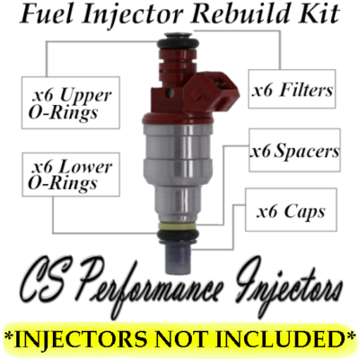 Fuel Injectors Rebuild Repair Kit fits 0280150774 for 92-00 Chrysler ...