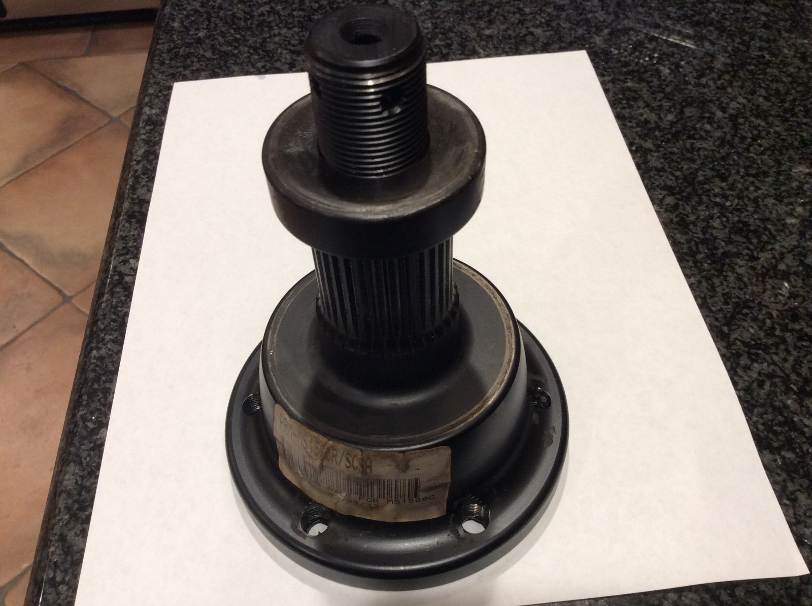 Pro Am 930 Midboard Micro Stub Axle 33 Spline | PROMS1500RSCSA | Rear ...