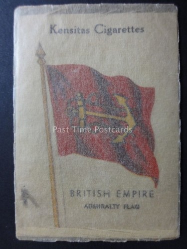 ADMIRALITY FLAG - BRITISH EMPIRE SILK FLAGS L48 Kensitas/Wix 1934 | eBay