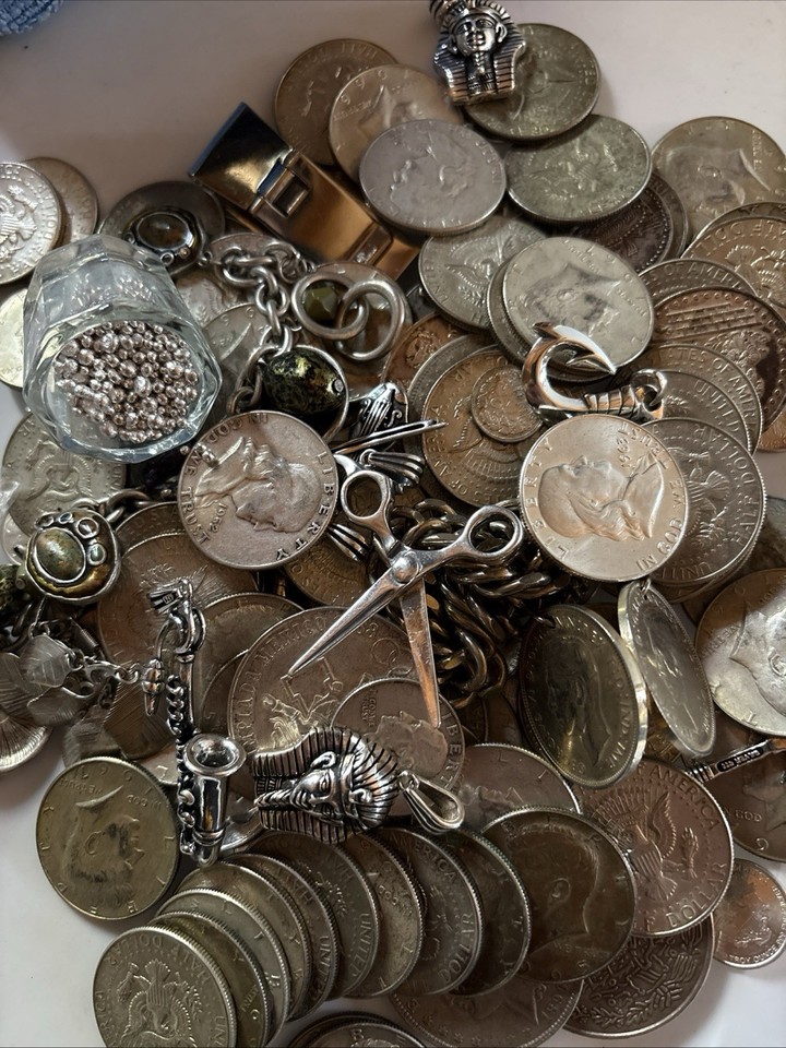 1/2 Oz Silver Estate Coin Lot Silver .999 .800 90% 40% SEE OUR OTHER ...