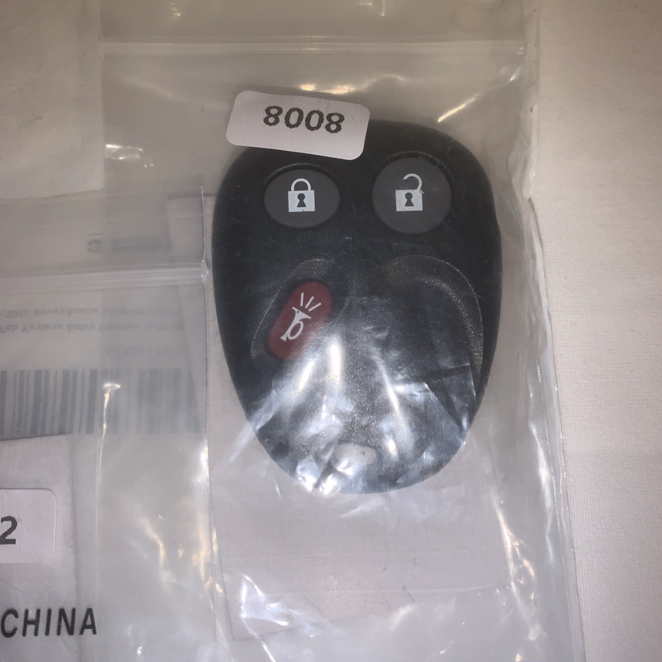 Car Key Fob Keyless Entry Remote with Ignition Key fits Chevy ...