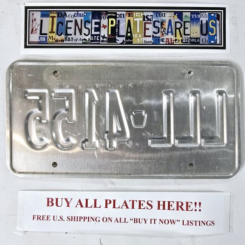 PENNSYLVANIA LICENSE PLATE 🔥FREE📬🔥 LLL 4155 ~ TRIPLE REPEATING L TAG | eBay