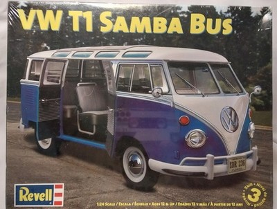 Revell T1 Samba Bus Model Car Kit 1/24 NIB | eBay