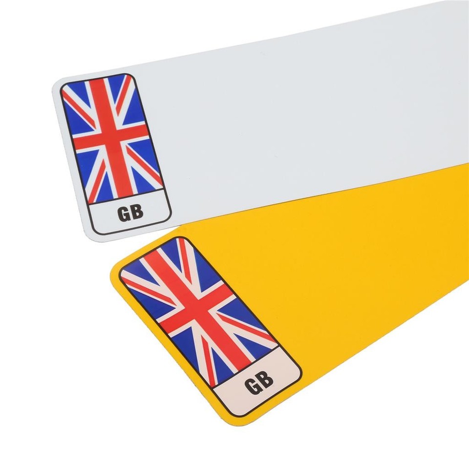 Car Reg Number Plate Replacement Registration Standard MOT UK Road ...