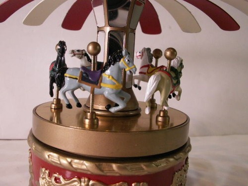 Mr. Christmas Cupola Carillon Music Carousel #79191 - Works | eBay