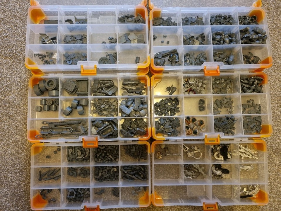 warhammer 40k bits / spares box joblot Astra Miliatrum Space Marine ...
