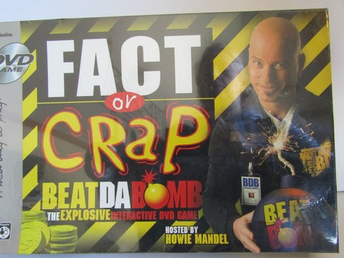 Fact or Crap BEAT DA BOMB Interactive DVD Game~ Howie Mandel 8+ | eBay