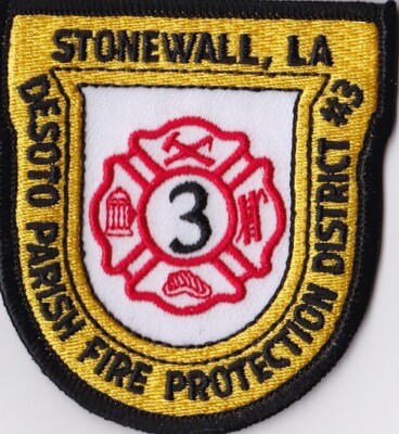 Stonewall Fire Protection District LA Firefighter Patch | eBay