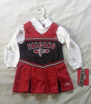 Atlanta Falcons NFL - Cheerleading Outfit, Embroidered Team Logo Size ...