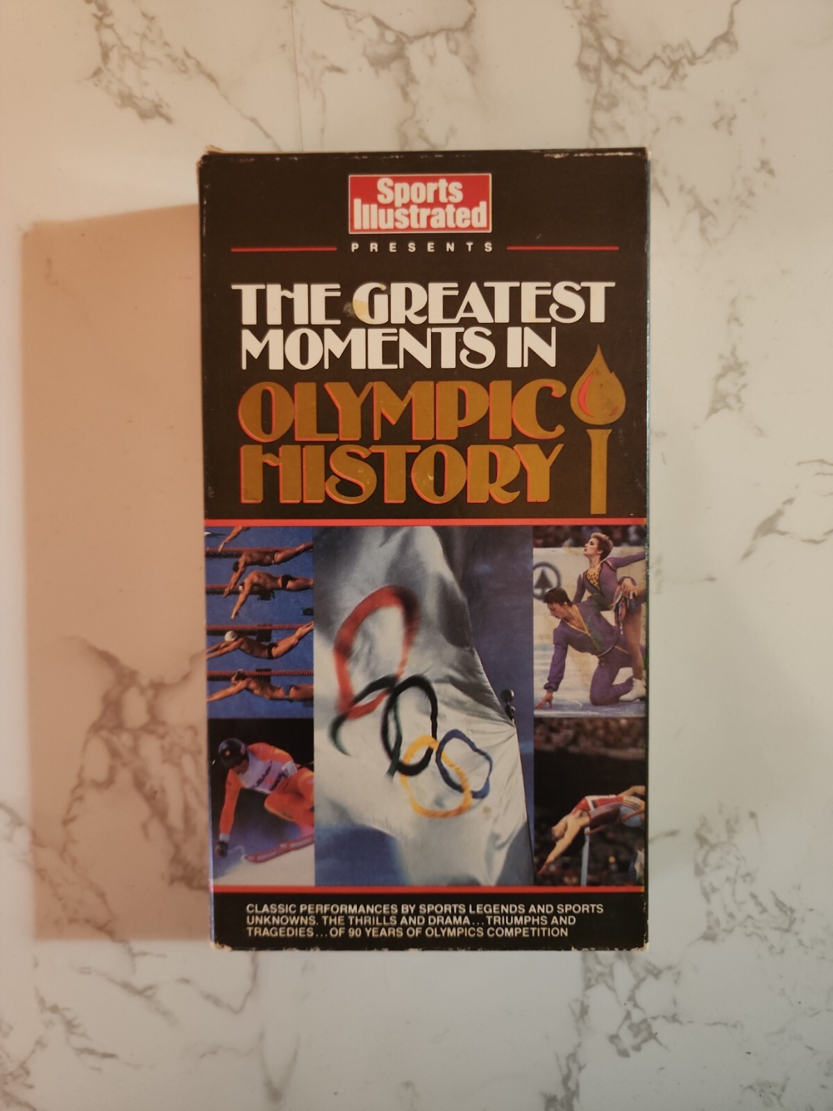 SI THE GREATEST OLYMPIC HISTORY VHS Tape, COMPLETE/TESTED SEE PHOTOS ...