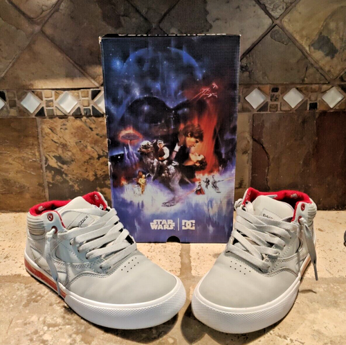 SW Kalis DC shoes Mid Star Wars Men's Sz 8 Womens 9.5 Shoes | Grey ...