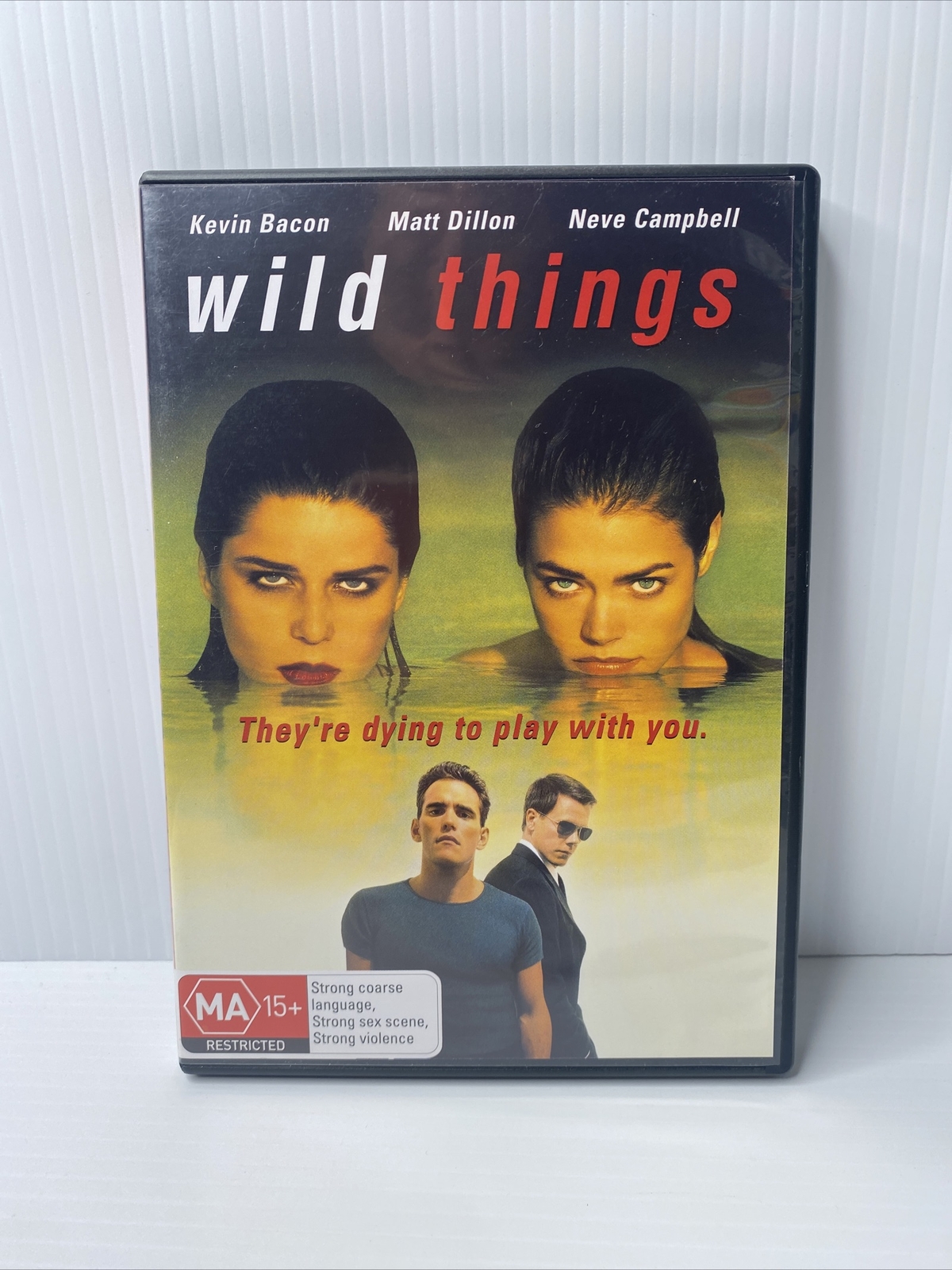 Wild Things (DVD, 1997) Thriller Bill Murray Neve Campbell Matt Dillon ...