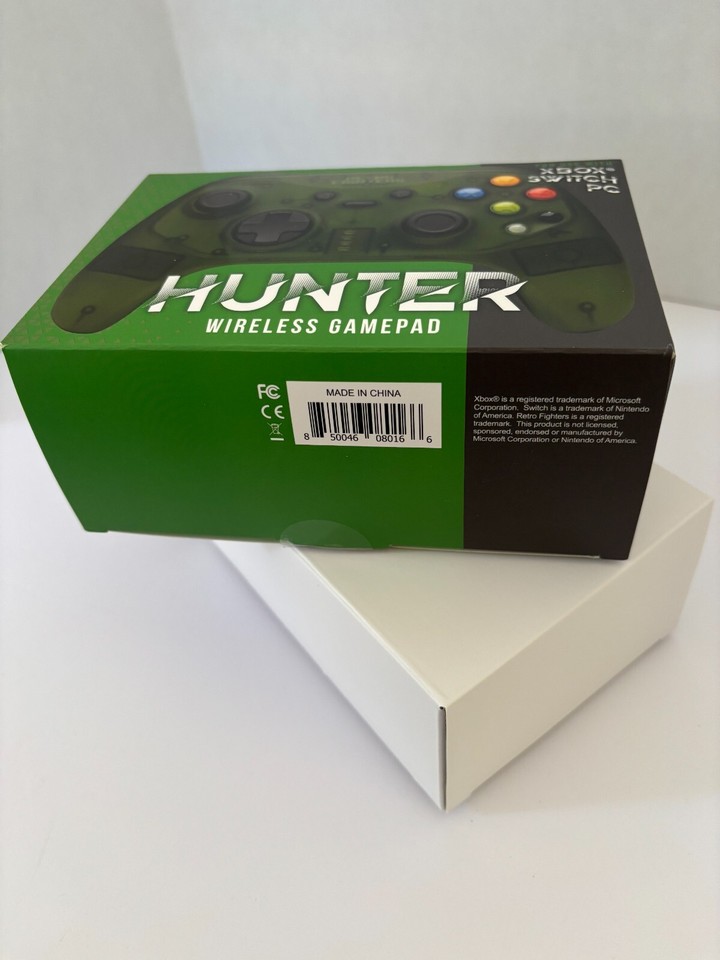 Retro Fighters Hunter Wireless Gamepad - Controller - Empty Box | eBay