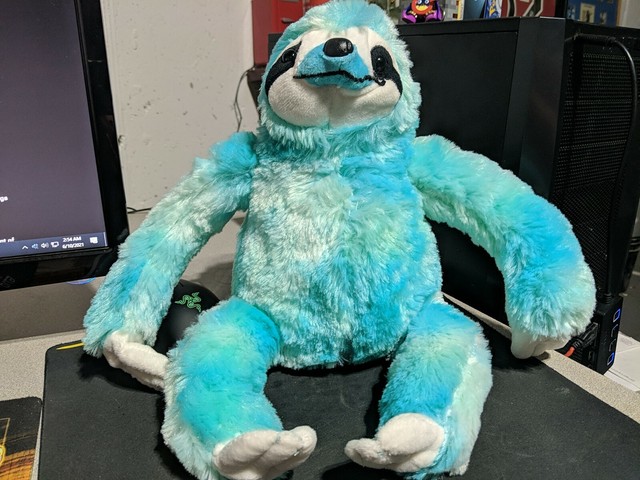 Kellytoy Pink Sloth Stuffed Animal Cuddlekins Teddy Perezoso 12 Inches ...