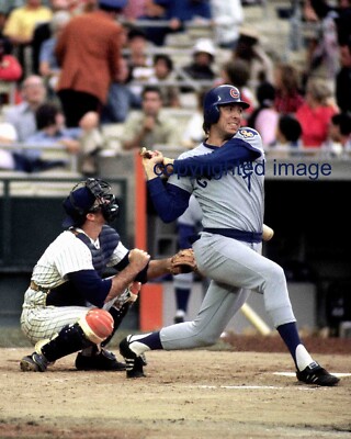 Rick Monday 1972-76 Chicago Cubs (Oakland A's + Dodgers) Color 8x10 B ...