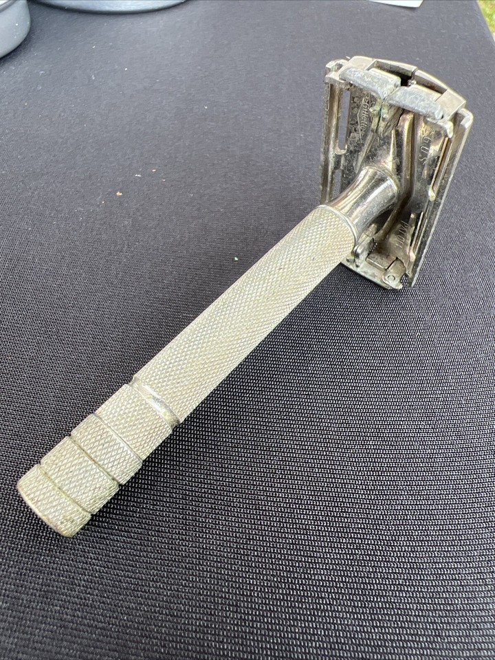 Vintage Gillette 1947-1951 DE Butterfly Safety Razor | eBay