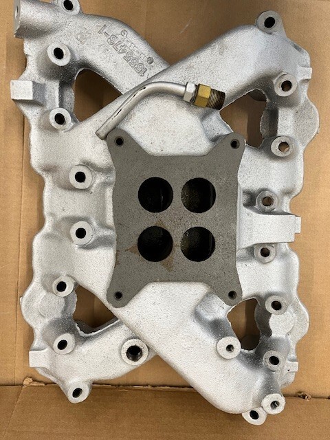 CHRYSLER 331 HEMI 4BBL INTAKE MANIFOLD 1555473 DATED 5/15/1955 GEN 1 ...