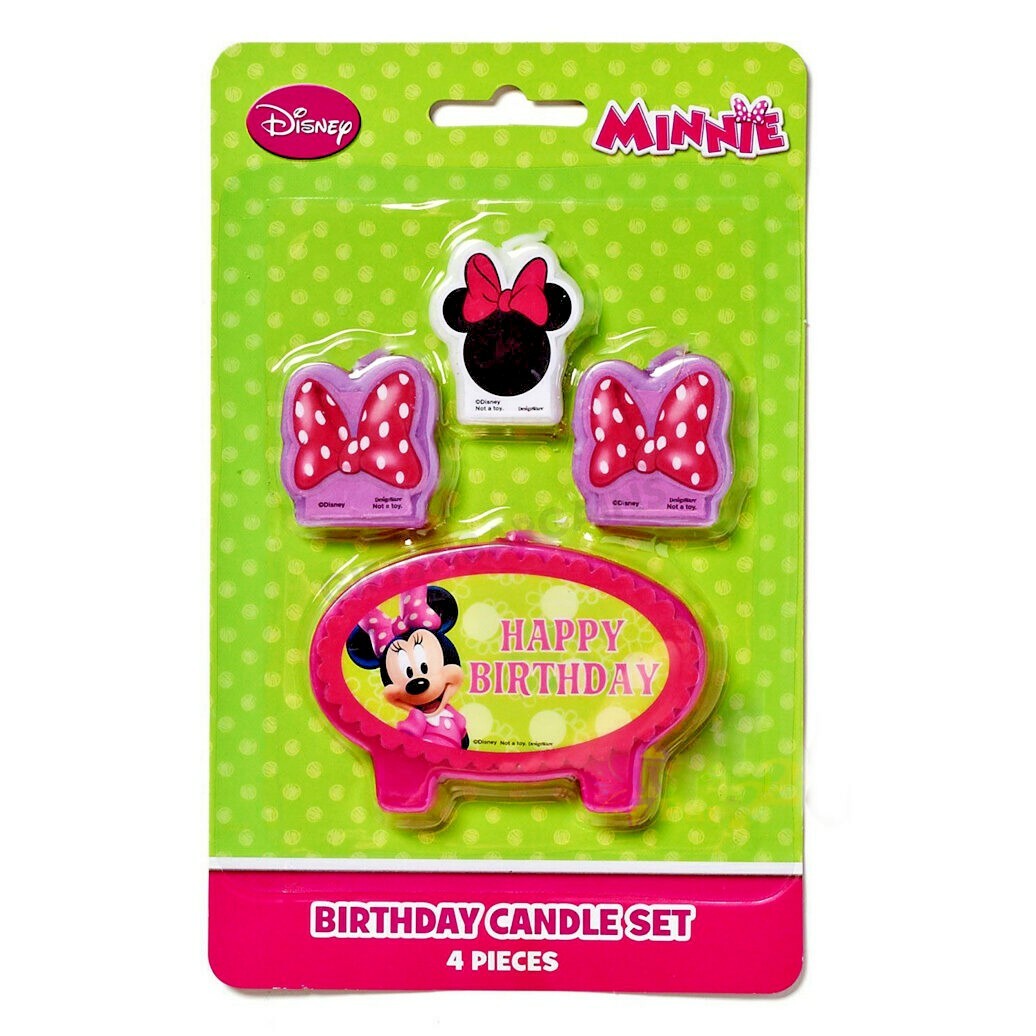 Baby Minnie Mouse Candle MINNIE DREAM PARTY BIRTHDAY CANDLE | Kids