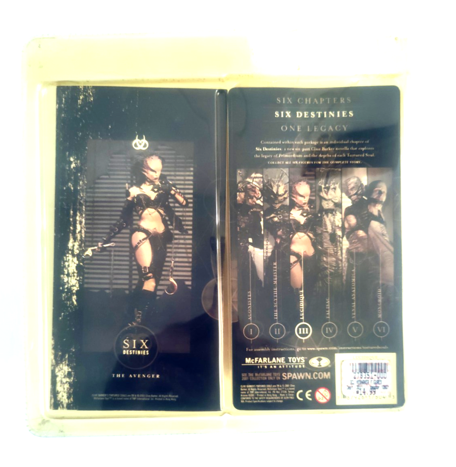 McFarlane Toys Clive Barker's Tortured Souls 🔥LUCIDIQUE 2001 Action ...