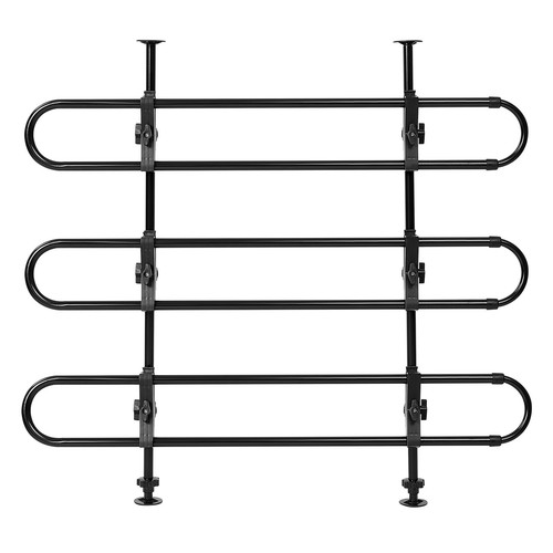Universal Dog Car Barrier Adjustable Metal fit SUV Trunk Pet Divider ...