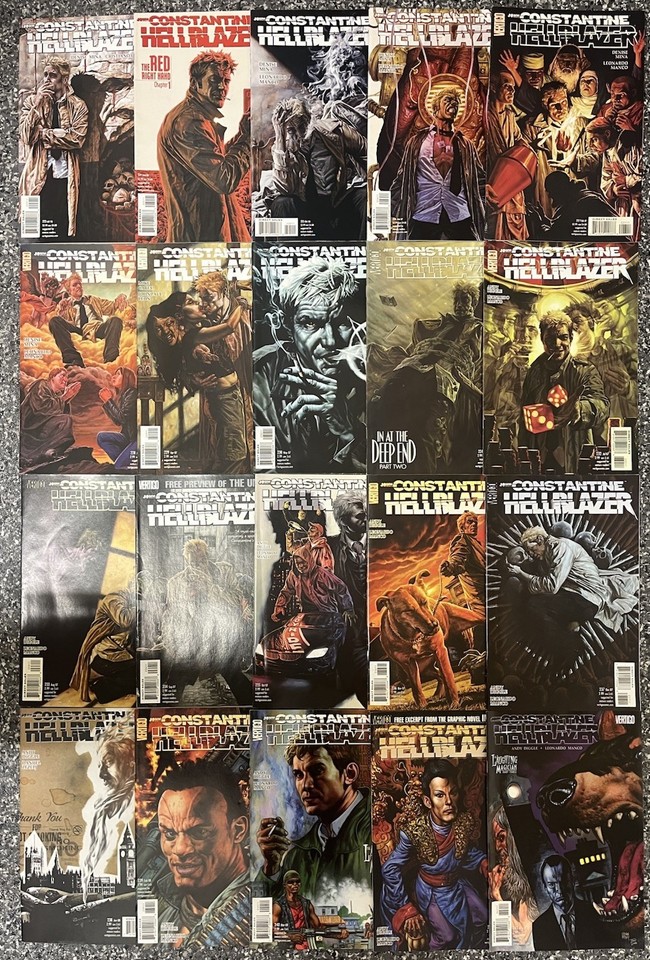 DC Vertigo Comics John Constantine Hellblazer Huge Rare 244 Issue Job Lot VFN | eBay UK