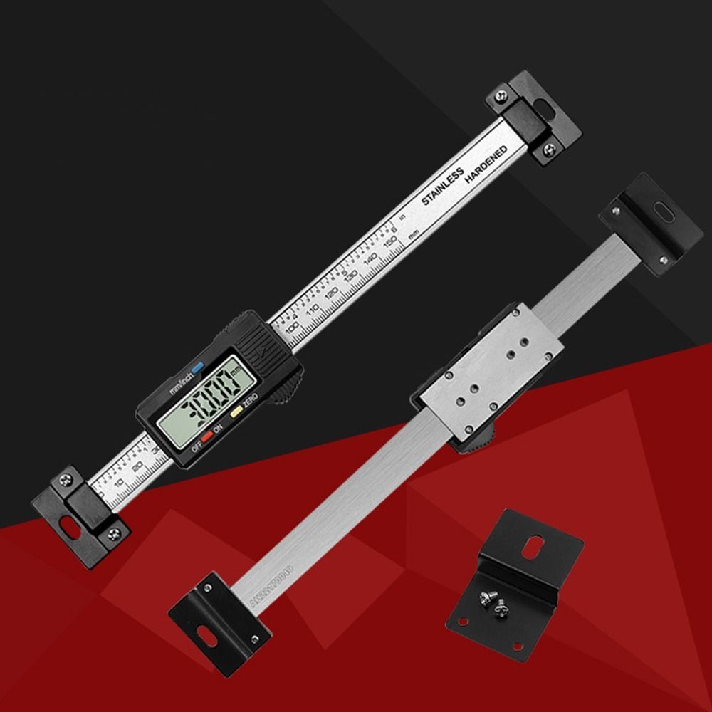 Ruler Digital Display Ruler Horizontal Vertical LCD Display Level ...