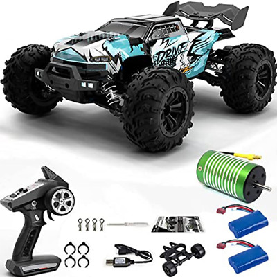 70KM/H 4WD High Speed Brushless RC Truck, RTR Monster Truck, 1:16 Scale ...