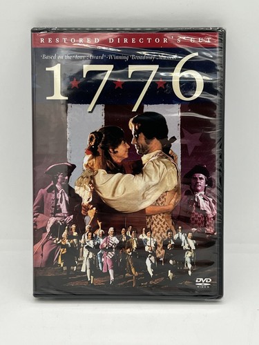 1776 Restored Director's Cut DVD Musical Widescreen 1972 NEW SEALED OOP ...