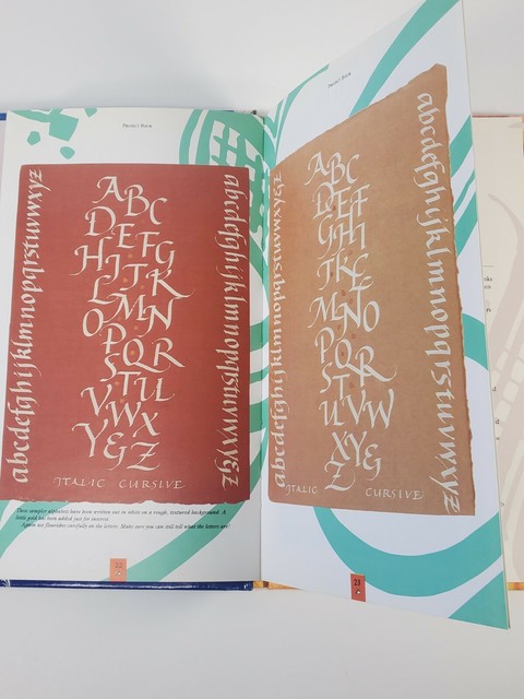 Workstations Ser.: Color Calligraphy Projects by Manda Hanson (1995, UK ...