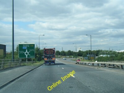 Photo 6x4 A180 nears Pyewipe Roundabout Grimsby c2013 | eBay UK