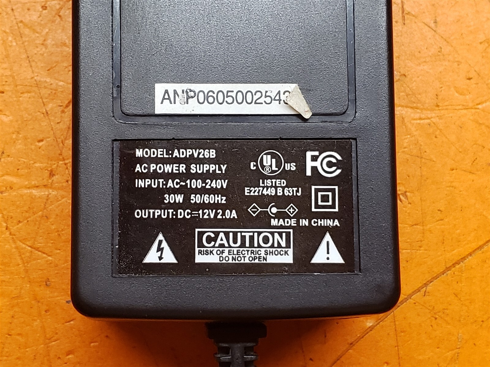 ⭐️⭐️⭐️⭐️⭐️ AC Power Adapter Unbranded Model: ADPV26B | eBay