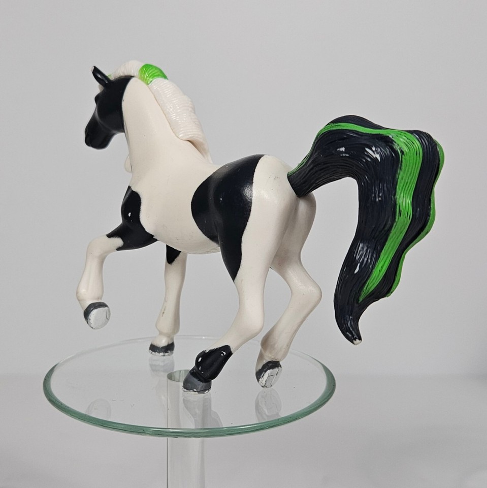 HORSELAND BUTTON HORSE FIGURE THINKWAY TOYS PRE-OWNED PLAY-WEAR 2006 ...
