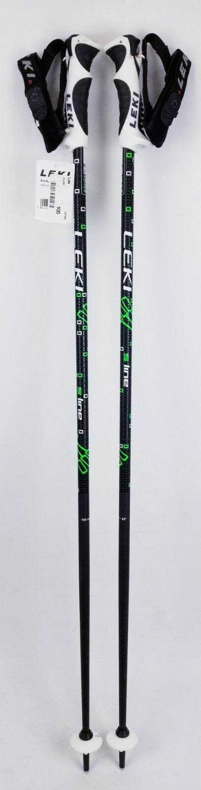 NEW LEKI S-Line Trigger S Aircraft Aluminum Ski Poles 105CM 42 ...