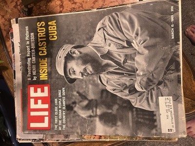 Vintage Life Magazine March 15, 1963 Fidel Castro, Cuba Cover | eBay