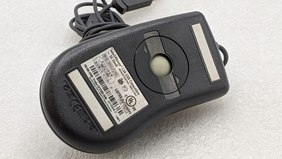 Microsoft Dell Intellimouse Optical USB Compatible PN X05-22939 USB 1 ...